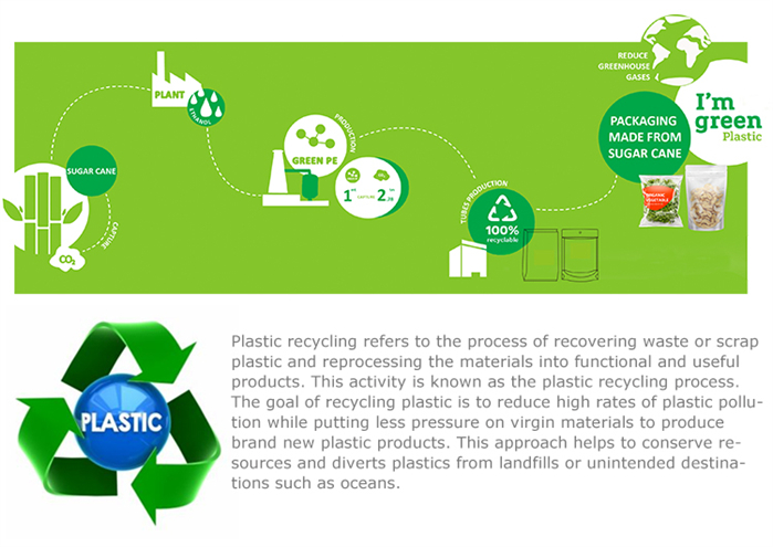 Oem Sustainable Stand Up Large Internal Capacity Green Pe Recyclable ...