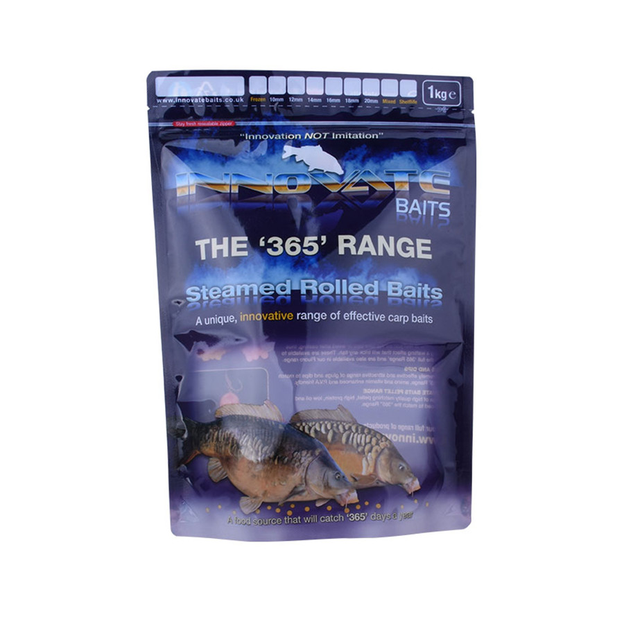 Fishing supplies food grade baits package transparent window handmade ...